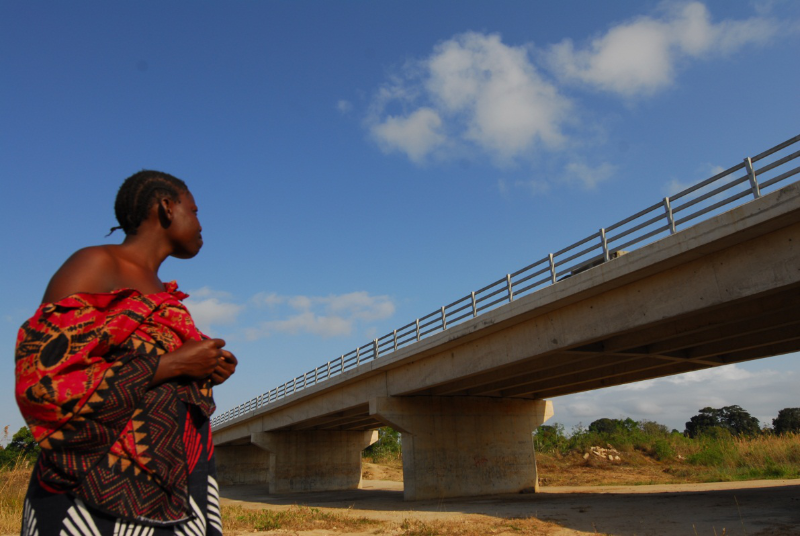 Mpiji Bridge along Dar es Salaam Bagamoyo Road, Tanzania