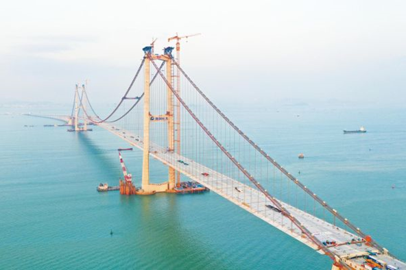 Successful Closure of Lingdingyang Bridge